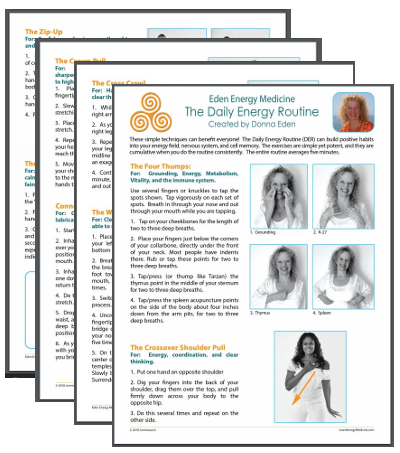 Daily Energy Routine Handout (DER) - Digital Download – Eden Method Store